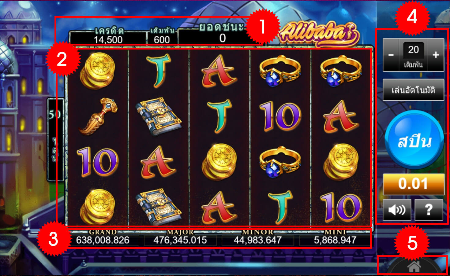 Alibaba Gclub Slot สล็อตอาลีบาบา กติกา วิธีเล่น สล็อตออนไลน์